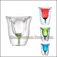 China Customization Transparent Rose Wine Cup Versatile For Party And Bar for sale