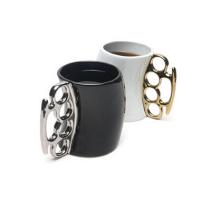 China Custom Fist Shaped Ceramic Coffee Mug 11 oz Personalized Logo Printing for Promotional Gifts for sale