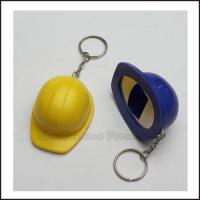 China Custom Printed Cap Hat Shape Bottle Opener Keychain 9cm Stainless Steel Promotional Gift for sale