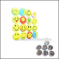 China Custom Tin Badges 3cm Diameter Promotional Business Gift Logo Souvenir for sale