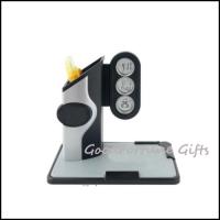 China Personalized ABS Pen Holder with Alarm Clock and Paper Clip Organizer 14.5cm Business Gift for sale