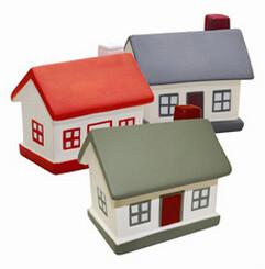 China Custom Logo PU Foam Stress Balls House Shape Ergonomic Hand Exerciser for Carpal Tunnel Relief 1000pcs for sale