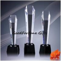 China Custom Crystal Medal Trophy Sports Academic Award Engraving Available Small Classic Design for sale