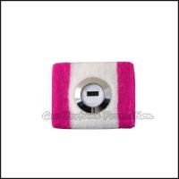 China Custom Logo Nylon Cotton Outdoor Promotional Gift with Watch Compass 7x9cm for sale