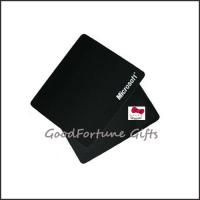 China Custom Logo Anti Slip PVC Rubber Mouse Mat 240x210x2mm for Office and Gaming for sale