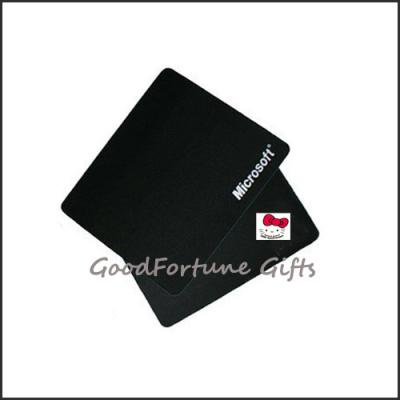 China Custom Logo Anti Slip PVC Rubber Mouse Mat 240x210x2mm for Office and Gaming for sale