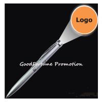 China Custom Metal Projection Pen 14.5cm Twist Mechanism Promotional Business Gift with 1.0mm Refill for sale