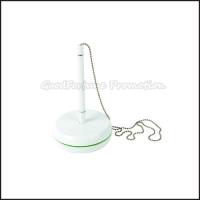China Ergonomic Desk Suction Ballpoint Pen with Sticky Base 15x0.8cm Custom Logo for Nurse Station for sale
