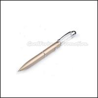 China Custom Engraved Crystal Stylus Ballpoint Pen with LED 0.7mm 14.5cm for Wedding Business Gifts for sale