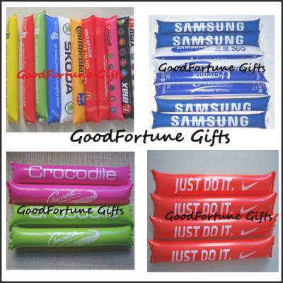 China Inflatable PE Custom Thunder Sticks Festival Cheering Customizable Convenient for sale