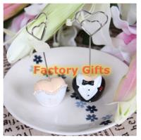 China Lightweight Ceramic Wedding Table Number Holders Customized Wear Resistance for sale