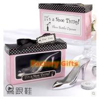 China Metal High Heel Bottle Opener Wedding Party Favors Custom Logo 500 Pcs for sale
