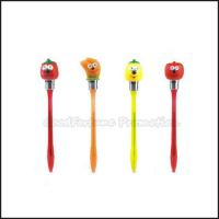 China Promotional LED Light Ballpoint Pen 0.7mm Five Point Star Design for Kids Custom Logo for sale
