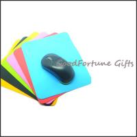 China Custom Logo Anti Slip PVC Rubber Mouse Mat 240x210x2mm for Office and Gaming for sale