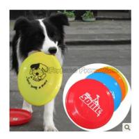 China Soft Rubber Training Dog Flying Disc Soft Dog Frisbee Long Distance Throws for sale