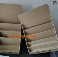 China Supermaket Corrugated Display Stand Notebook Customizable Greeting Card Display Rack for sale