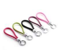 China loop rubber car keys keychain keyrings customed logo for sale