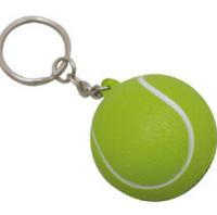 China Custom PU Foam Sports Ball Stress Keyring Basketball Cricket Golf Soccer Football Tennis 4-6 cm for sale