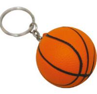 China Custom PU Foam Sports Ball Stress Keyring Basketball Cricket Golf Soccer Football Tennis 4-6 cm for sale