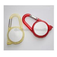 China Custom Logo Carabiner Keychain with 1.5m Retractable Measuring Tape 300kg Capacity for sale