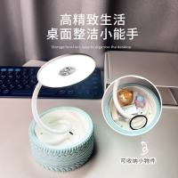 China Custom Tyre Shape LED Desk Lamp 3W USB Rechargeable Eye Protection Reading Light for sale