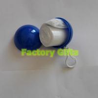 China Custom Logo Disposable Rain Poncho Keychain with Hood for Adults Eco Plastic 500pcs MOQ for sale