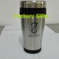 China Custom Double Wall Stainless Steel Tumbler 16oz Vacuum Insulated Coffee Mug with Handle and Lid for sale