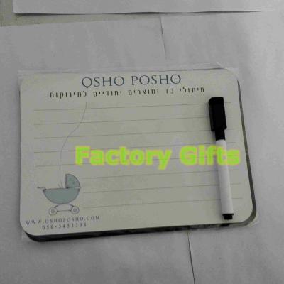 China Customized Erasable Memo Pad Magnets 8.5x11 Inch Magnetic Calendar for Fridge for sale
