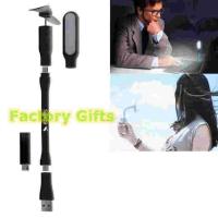 China Custom Logo 3-in-1 USB Bamboo Fan LED Light Micro USB Portable Business Gift for sale