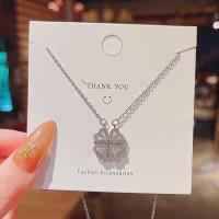 China Gold Plated Stainless Steel Clover Heart Pendant Necklace Customizable 4 Leaf Love Design for sale