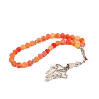 China Custom 8mm Natural Stone Beaded Tasbih Muslim Islamic Prayer Beads 33 99 Beads for sale