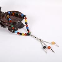 China 33 Natural Stone Beads Muslim Prayer Tasbih Spacer Crystal Bracelet Unisex 8mm for sale