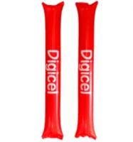 China Customized Thunder Inflatable Cheering Stick Festive Lightweight Vibrant Colors Inflatable Cheering Stick for sale
