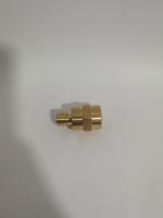 China HASCO Metric Brass 1 Copper Compression Coupling ZINC PLATED for sale
