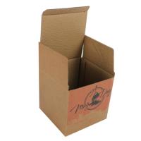 China Rotogravure / Varnishing Corrugated Paper Packaging Box For Coffee Beverage ODM for sale
