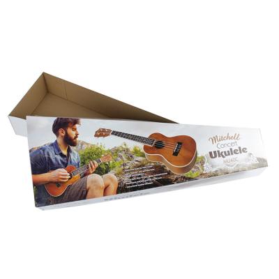 China 1600x1200mm Corrugated Paper Packaging Box Ukulele Shipping Use for sale