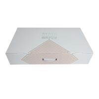 China 100gsm - 160gsm Pillow Paperboard Packaging Box With Handle for sale
