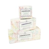 China Rigid Candle Custom Paper Packaging Box 3/5/7 Layers Oil Varnish for sale