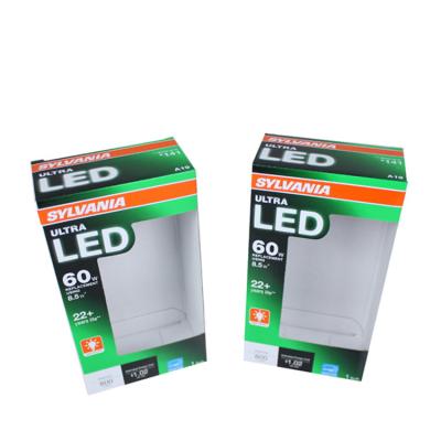 China 160x120cm LED Bulb Paperboard Packaging Box ODM With Plastic Window for sale