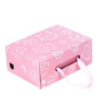 China CMYK Red Shoes Christmas Gift Box 160x120cm Size UV coating for sale