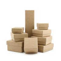 China 13*7*6cm Kraft Custom Paper Packaging Box For Gift 4c Print for sale