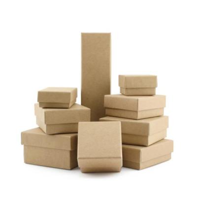 China 13*7*6cm Kraft Custom Paper Packaging Box For Gift 4c Print for sale