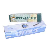 China Cartoon Recycled Kraft 1 Piece Gift Boxes For Umbrella Glossy / Matte Lamination for sale