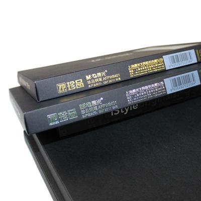 China Hot Stamp Silver Custom Paper Packaging Box E Flute 350gsm CCNB Material for sale