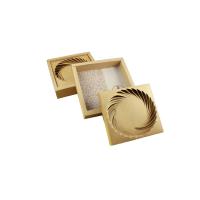 China OEM Corrugated Paper Packaging Box FSC ISO9001 Foldable Gift Tea Box for sale