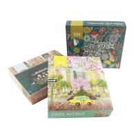 China Custom Kids Adult Paper Jigsaw Puzzle 500 1000 Pieces Gift Jigsaw for sale
