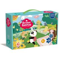 China Less Pieces 1.8mm 2d Paper Jigsaw Puzzle Educational For Children for sale