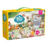 China Children Present Zigzag Paper Jigsaw Puzzle 1.8mm Thickness for sale
