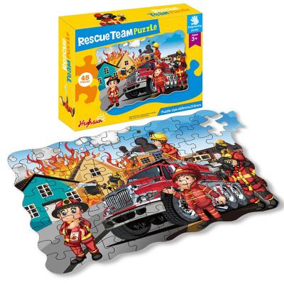 China 5 To 7 Years 205gsm CCNB Paper Jigsaw Puzzle Gift Game Toy for sale