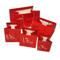 China 157g Recycled Paper Gift Bag for sale